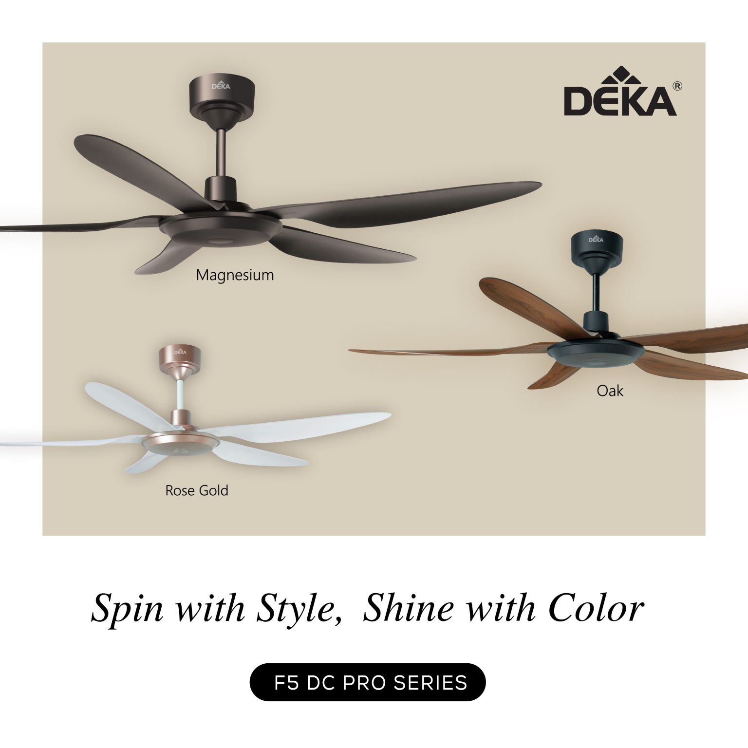 Deka Fan Malaysia – Designer Ceiling Fan Malaysia